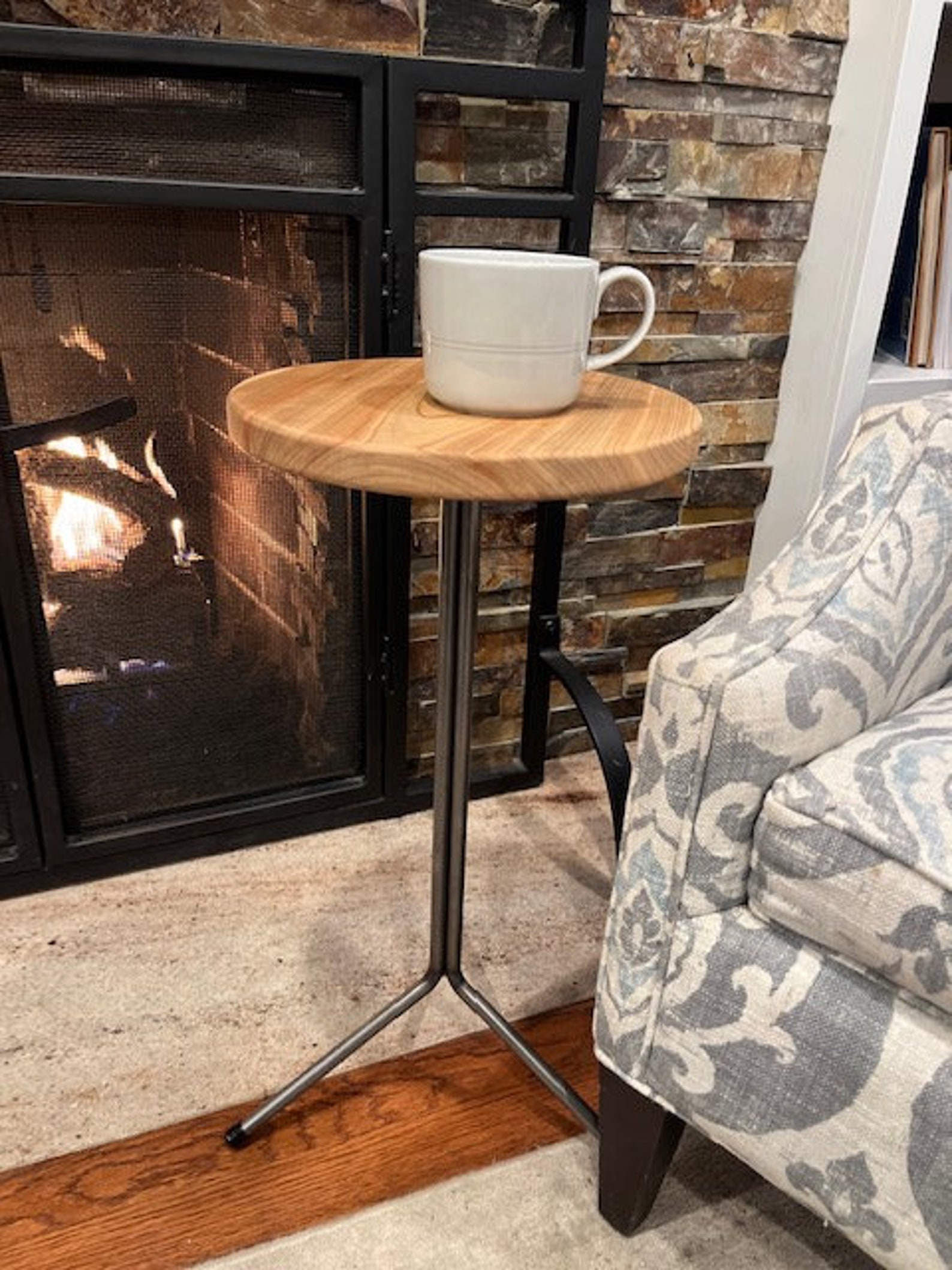 The charlie Handmade Cherry Drink Table - Etsy