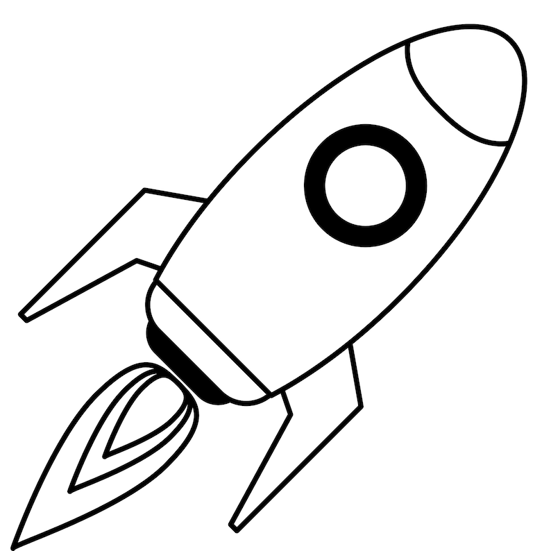 Printable Kids Coloring Pages, Printable Rocket, Printable Rocket ...