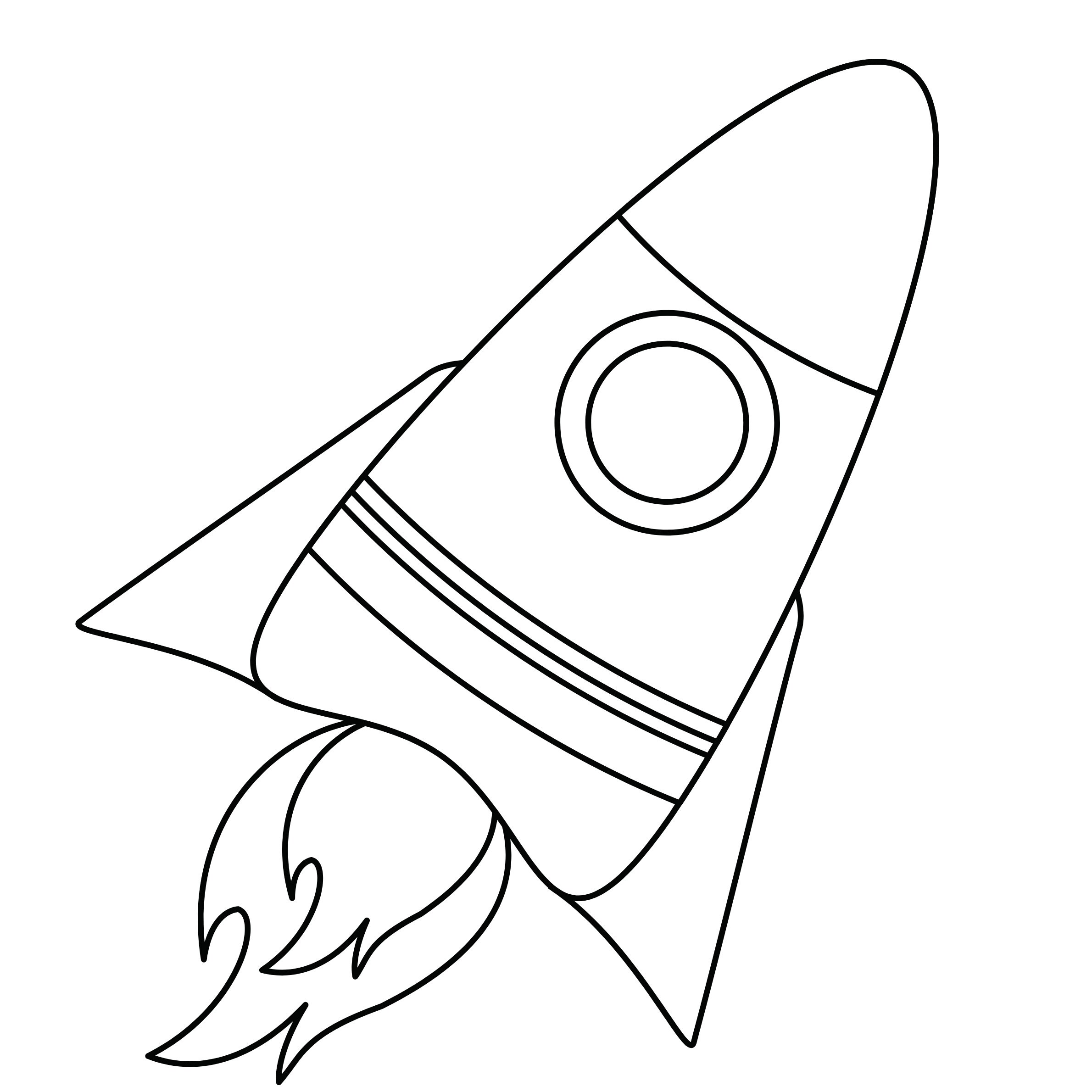 Printable Kids Coloring Pages, Printable Rocket, Printable Rocket ...