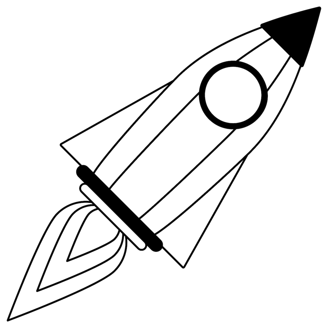 Printable Kids Coloring Pages, Printable Rocket, Printable Rocket ...