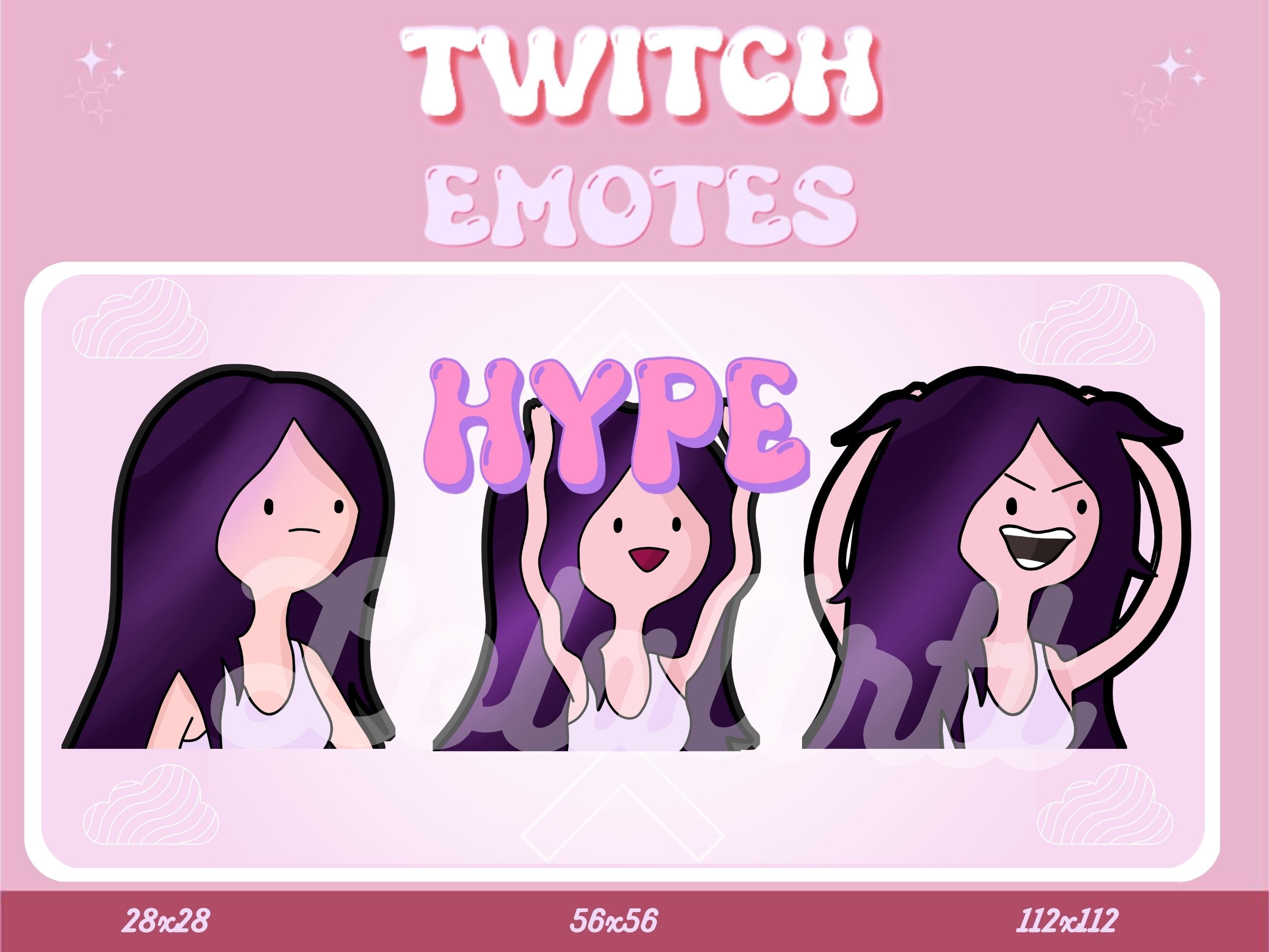 Twitch Discord Adventure Time Inspired Streaming PNG Emotes - Etsy
