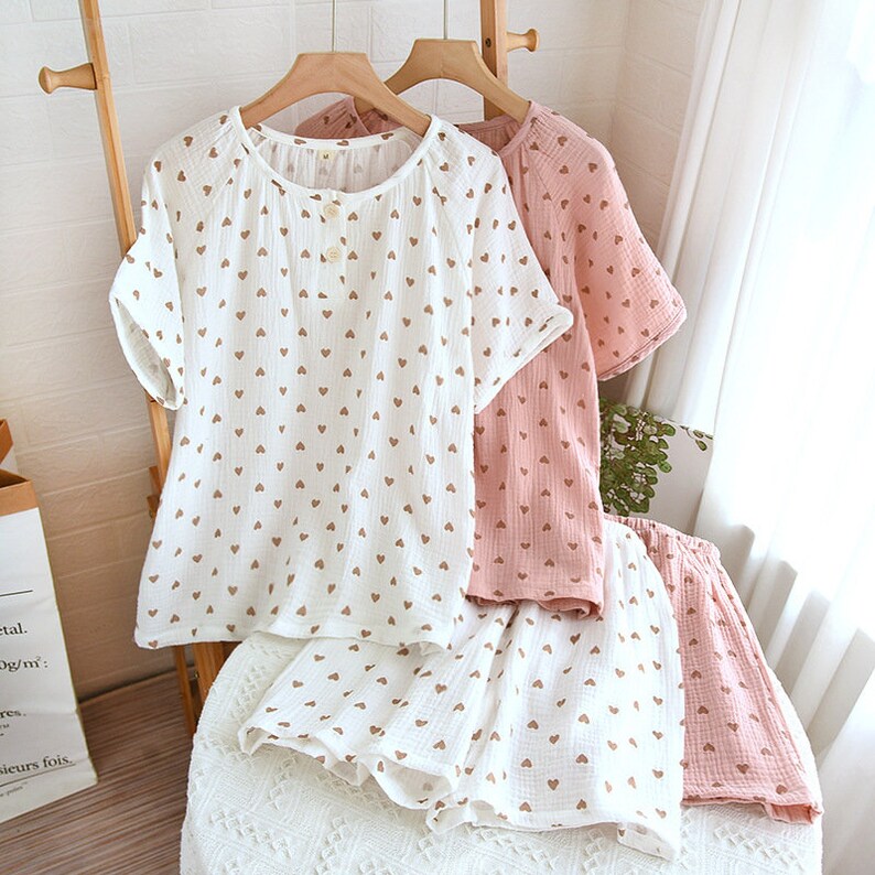 Women Cotton Pajamas Set,women Pajama,womens Pajamas Set,women PJ Set ...