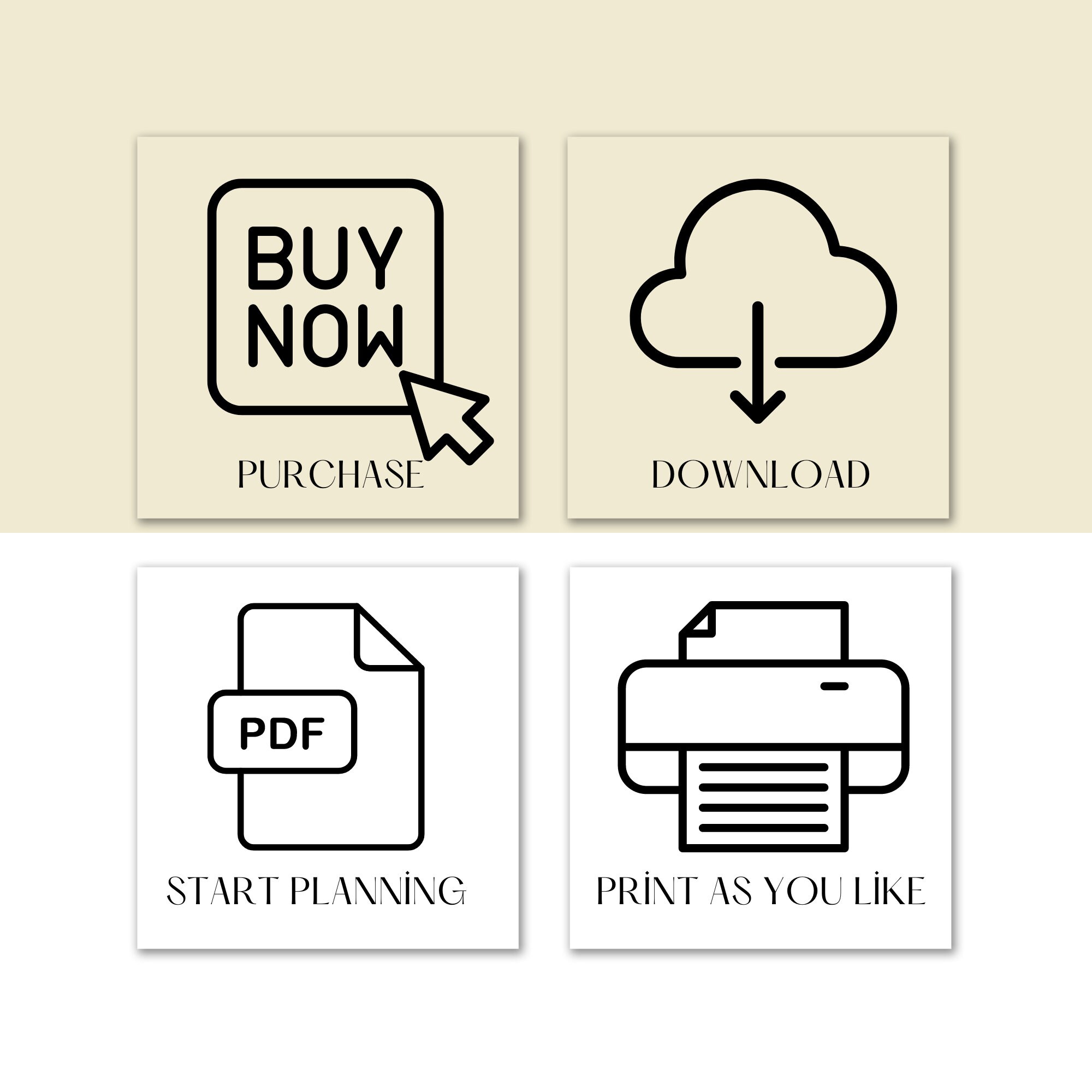 Editable Linkedin Planner in Canva, Minimalist Digital Planner, A4/a5 ...