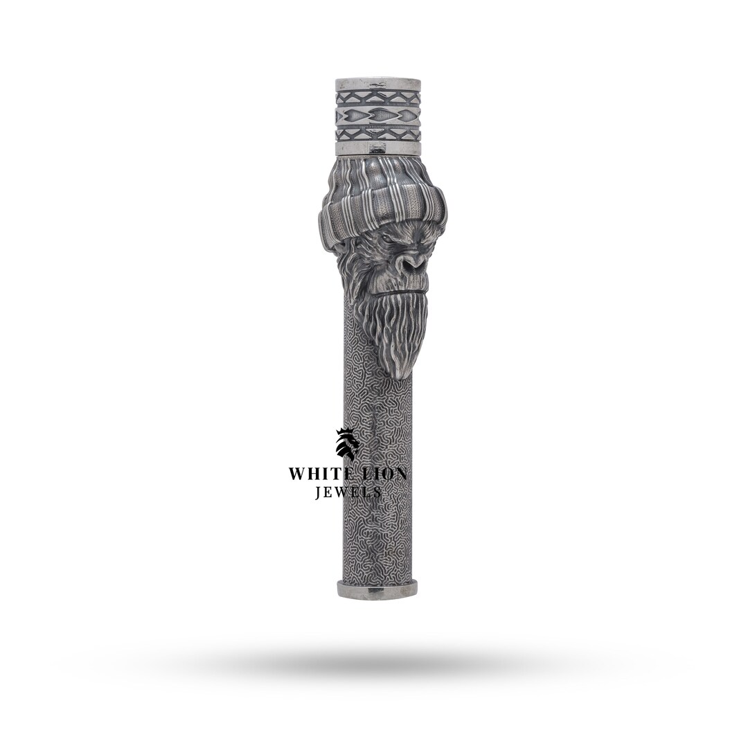 Gangster Monkey Lighter | 925 Sterling Silver | Vintage Style | Unique ...