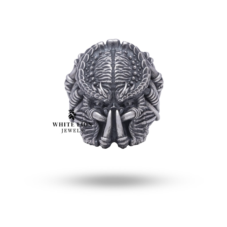 Vampire Predator Vulture Ring | 925 Sterling Silver | Gothic Jewelry ...