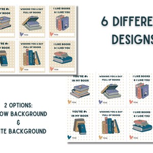 Bookish Valentines | Book Valentines | Digital Download | Printable ...