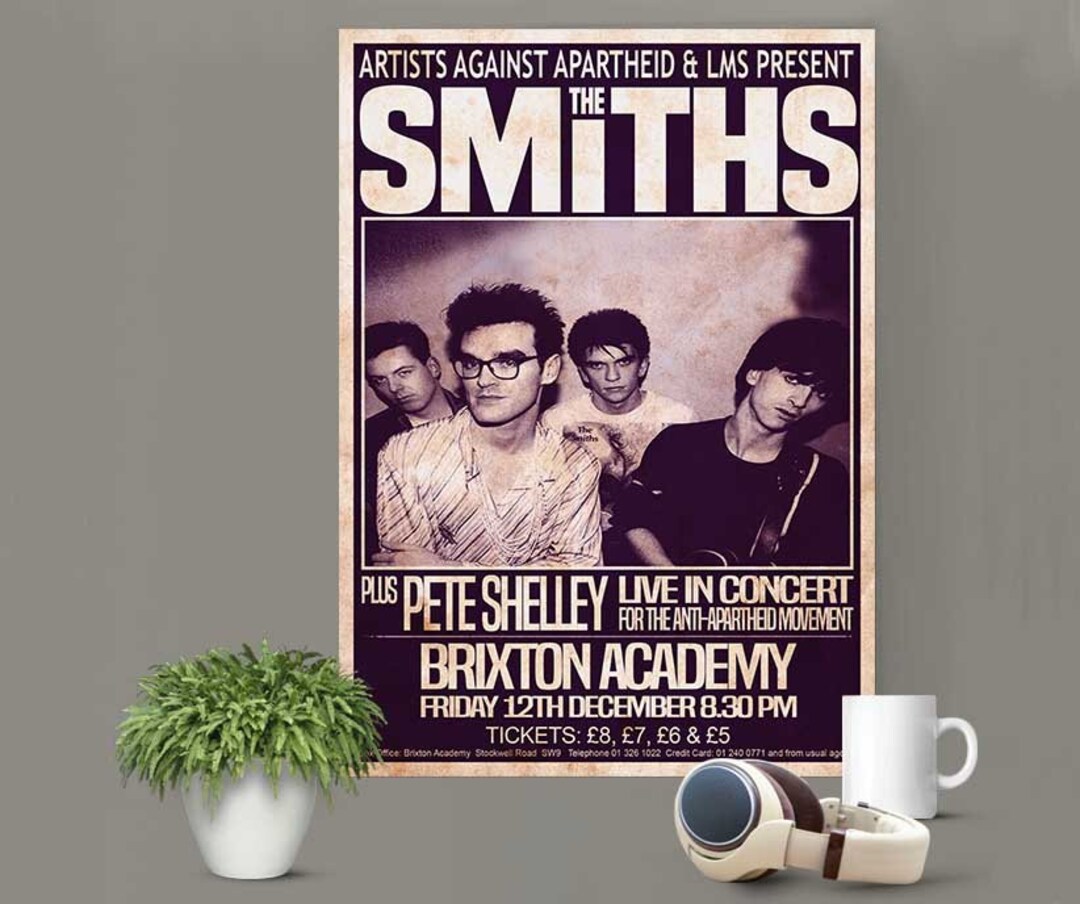 The Smiths 1986 Their Final Concert - Multi-size Prints and Posters ...