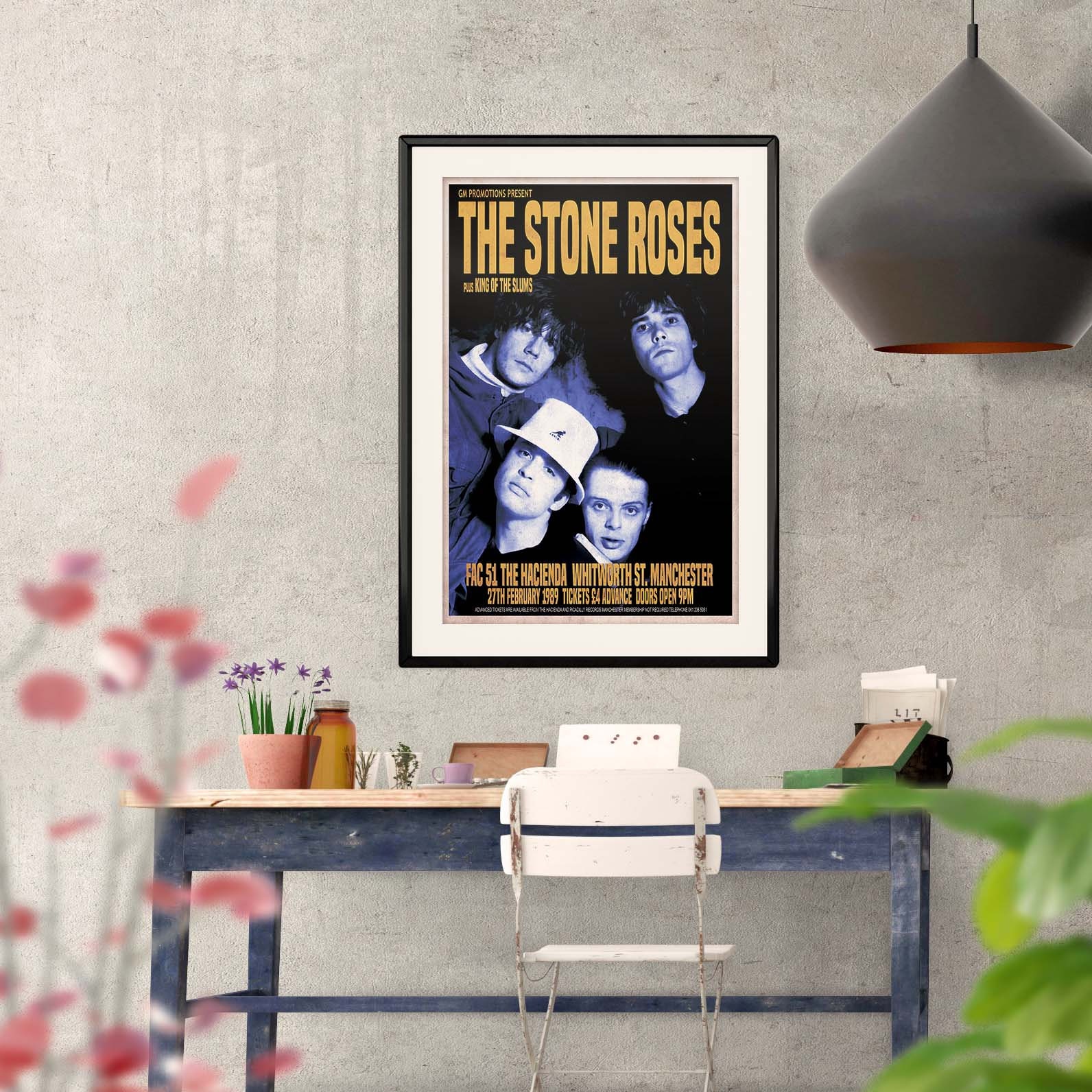 The Stone Roses 1989 Early Concert - Multi-size Prints and Posters - UK ...