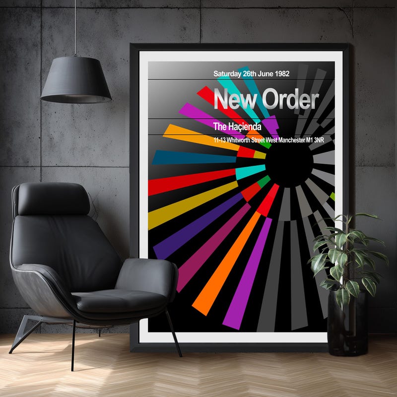 New Order Poster - Etsy