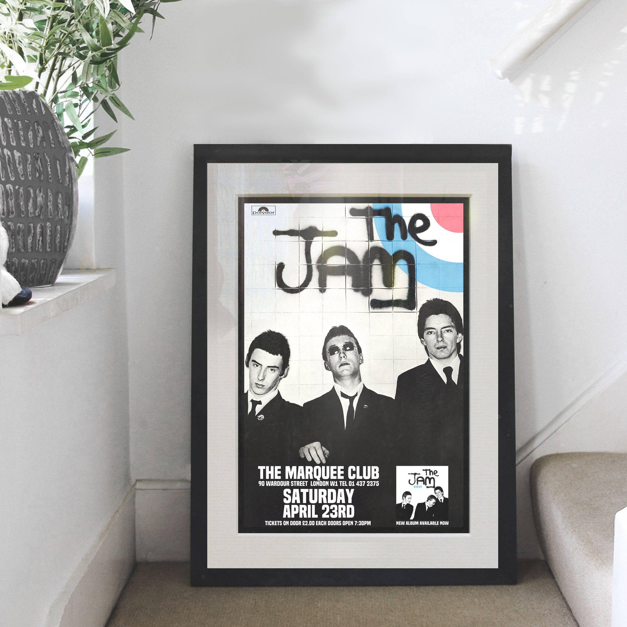 The Jam Marquee Concert 1977 Paul Weller - Multi-Size Prints And ...