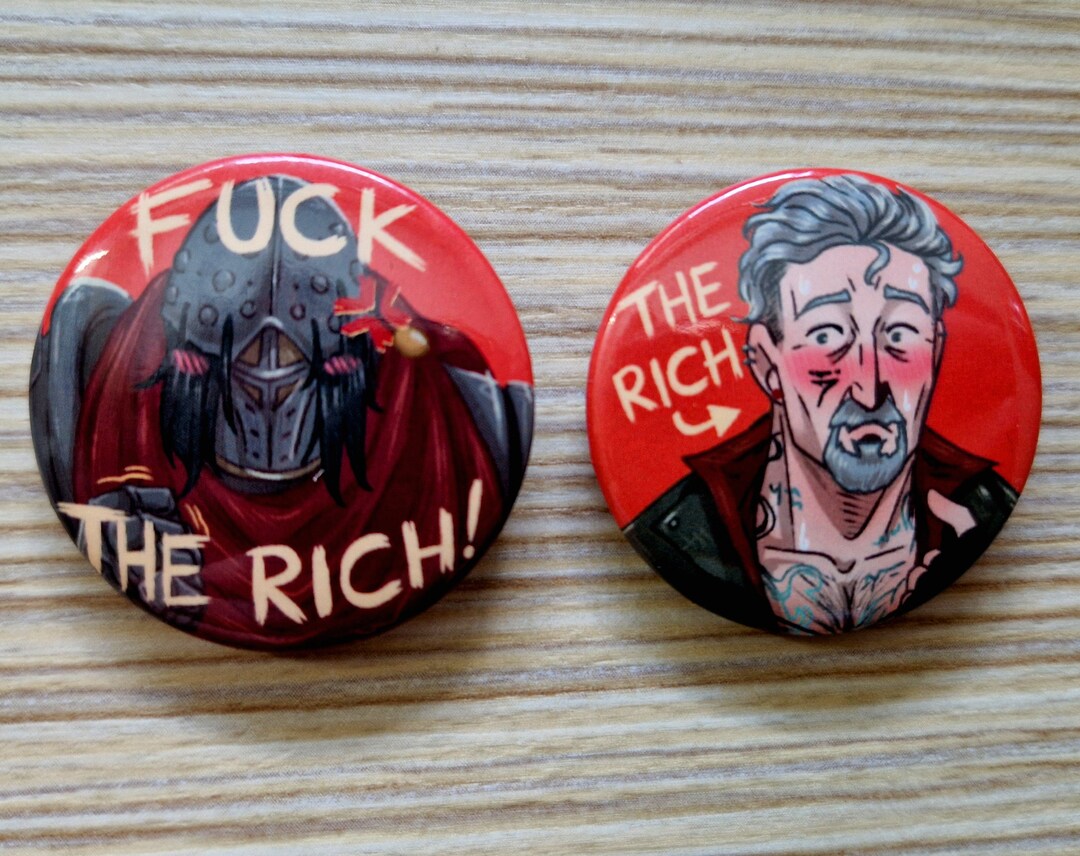 DBD Vittorio and Knight Double Matching Pins - 44mm - Etsy