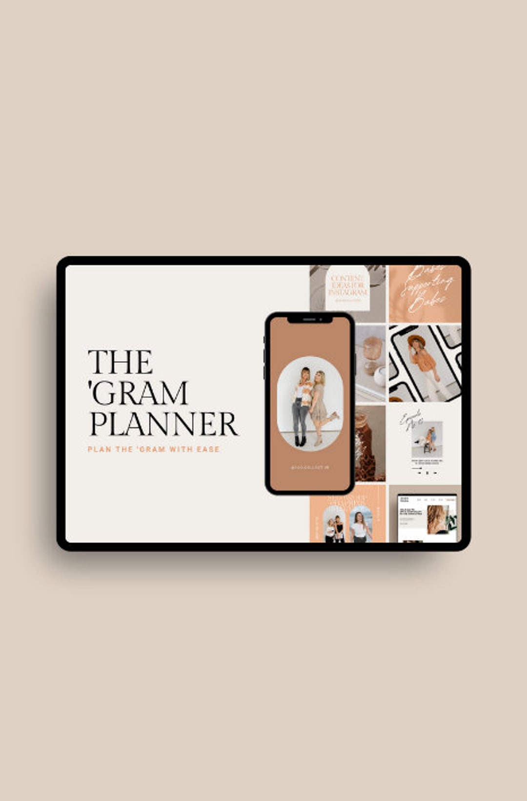 Instagram Organizer & Digital Planning Sheets - Etsy