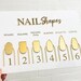 Nail Shape Display Sign | Acrylic Salon Sign | Aesthetics & Nail Care ...