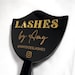 Personalised Eyelash Technician Prop | Handheld Mirror Social Media ...