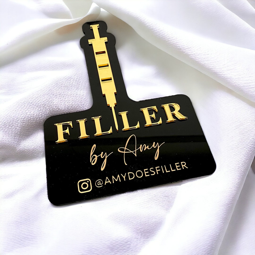 Lip Filler Social Media Face Paddle | Personalised Handheld Mirror ...