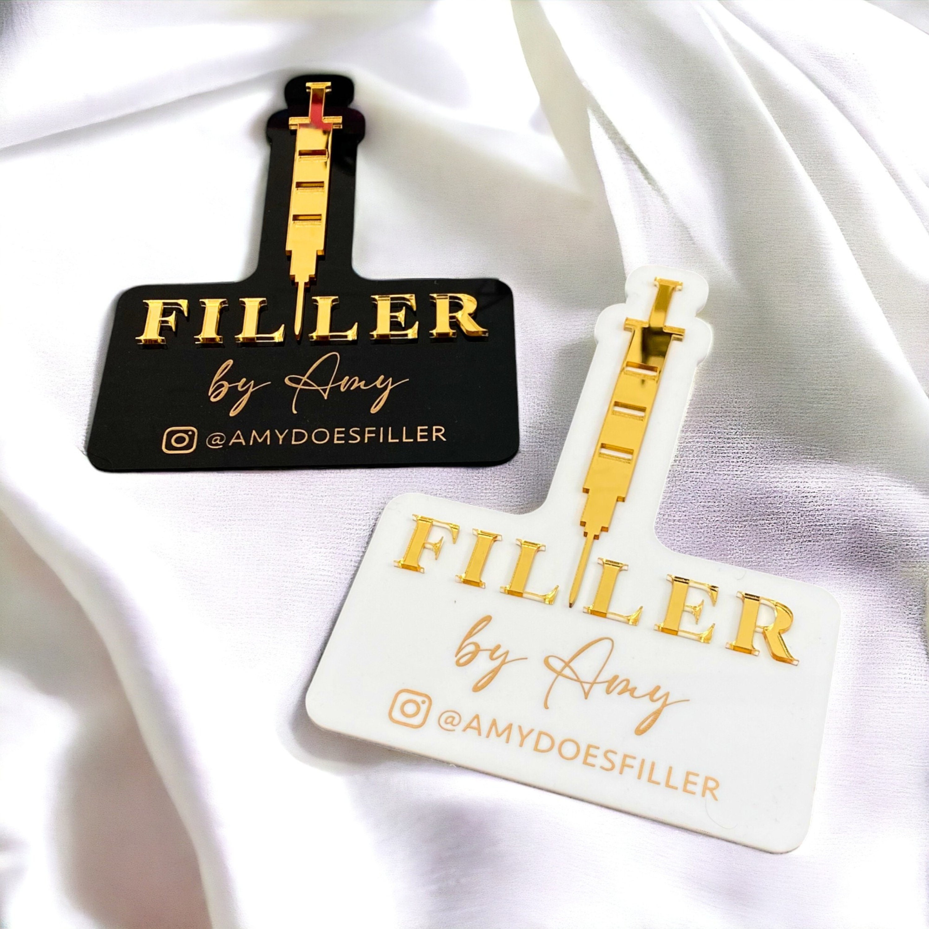Lip Filler Social Media Face Paddle | Personalised Handheld Mirror ...