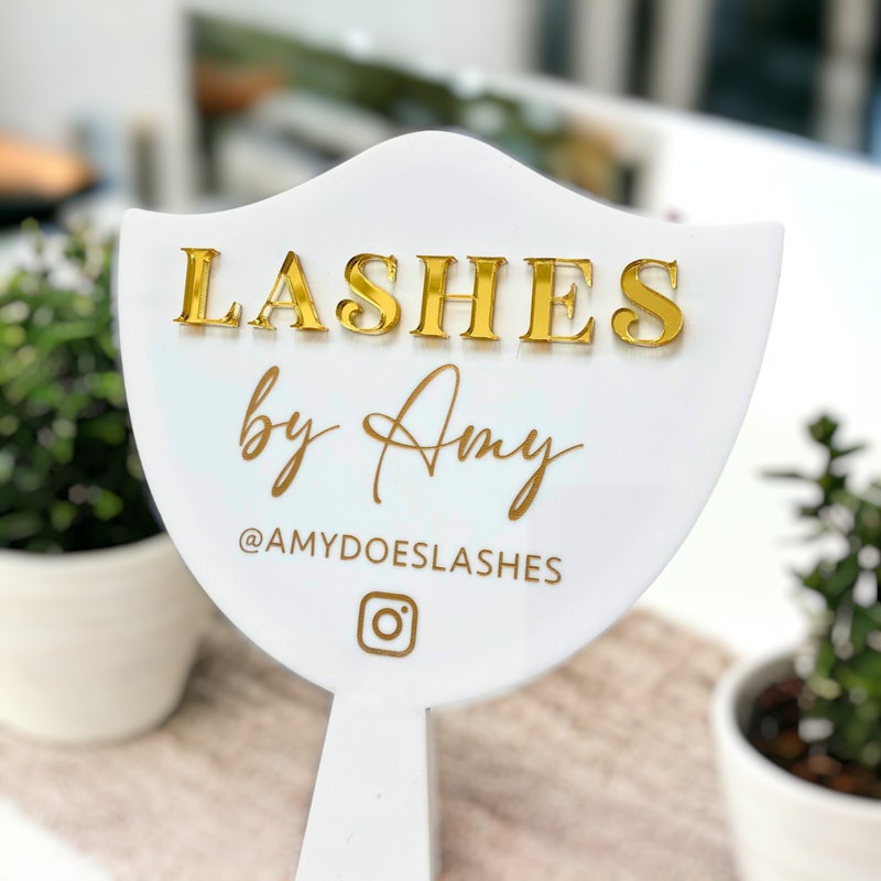 Eyelash Sign - Etsy