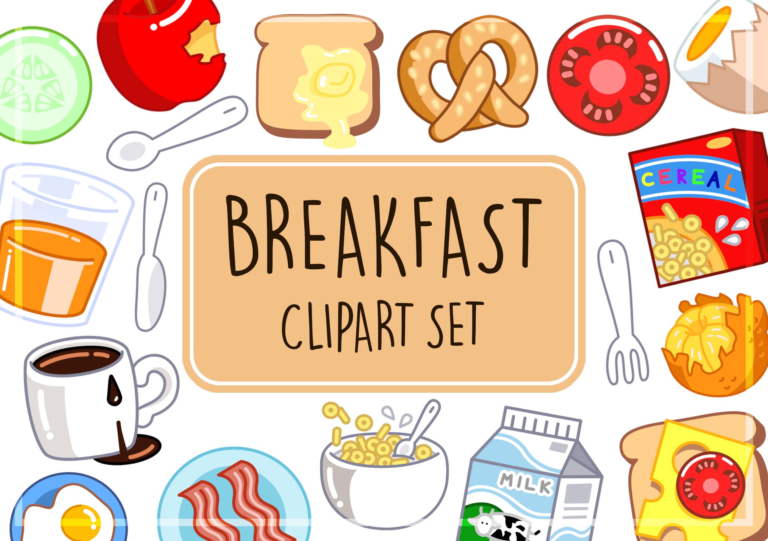 Breakfast Menu Clipart