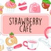 Bakery Food Digital Stickers Clipart, Bakery Clipart, Aesthetic, Kawaii ...