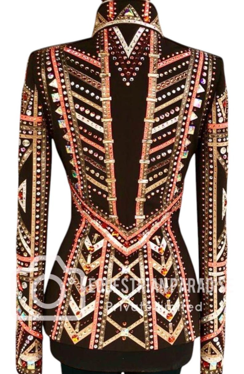 Rodeo Queen Show Jacket With Matching Pad: Western Riding Wear - Etsy