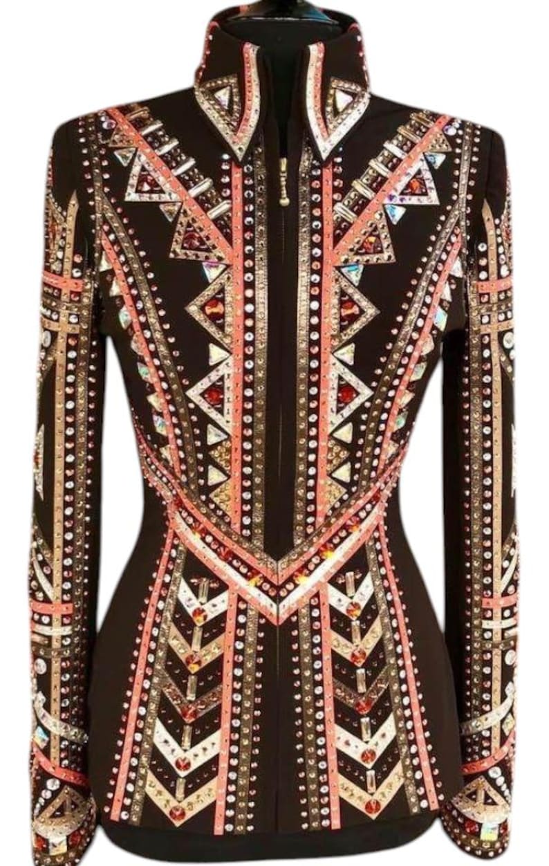 Rodeo Queen Show Jacket With Matching Pad: Western Riding Wear - Etsy