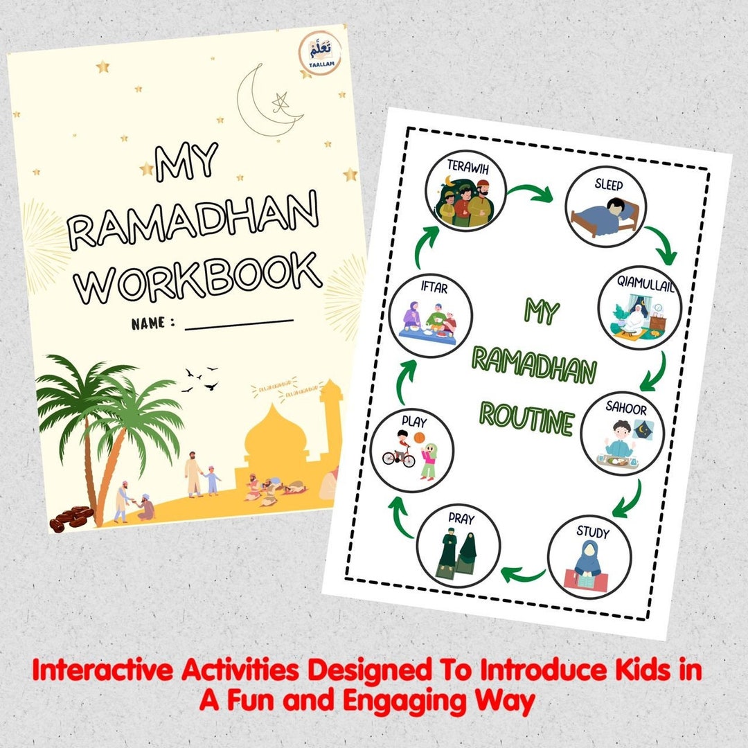 RAMADAN PRINTABLE ACTIVITIES - Etsy