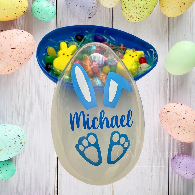 Personalized Jumbo Easter Egg, Personalized Easter Gift, Easter Basket ...