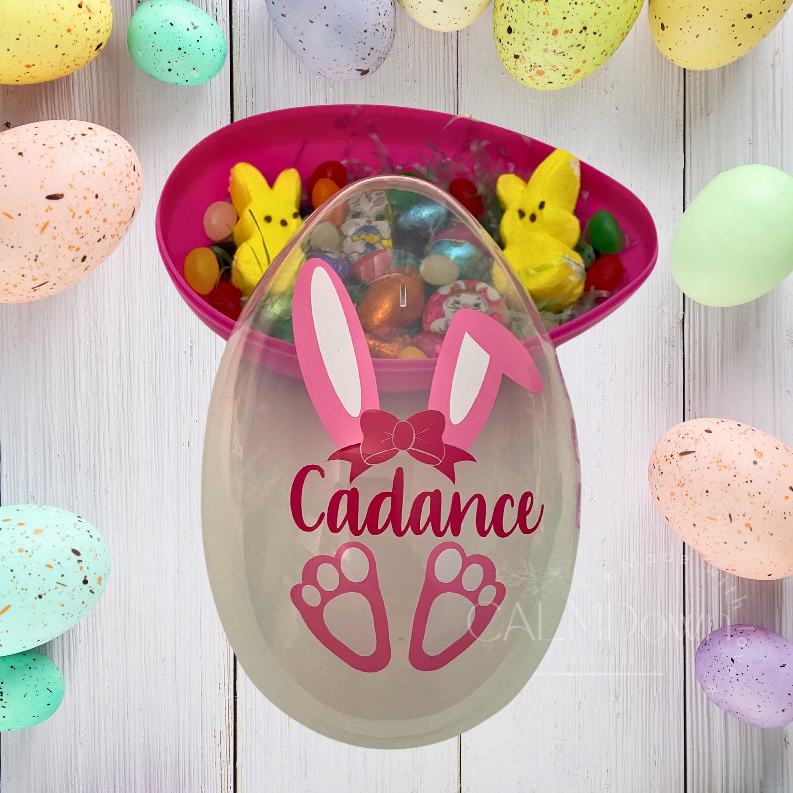 Personalized Jumbo Easter Egg, Personalized Easter Gift, Easter Basket ...
