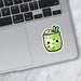 Boba Kawaii Tea Sticker, Animal Bubble Drinks Sticker Sheet Template ...