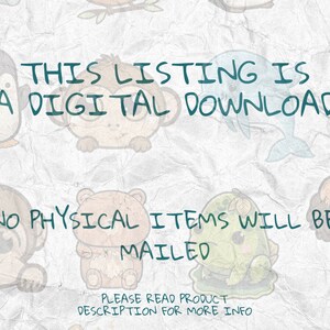 Animal Sticker, Cute Kawaii Sticker Sheet Template, Dog Sticker, Cat ...