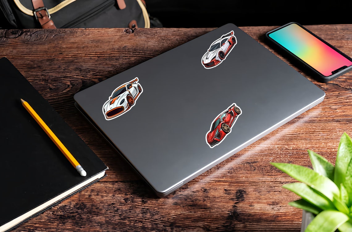 Sports Car Sticker Luxury Car Sheet Template Race Car - Etsy