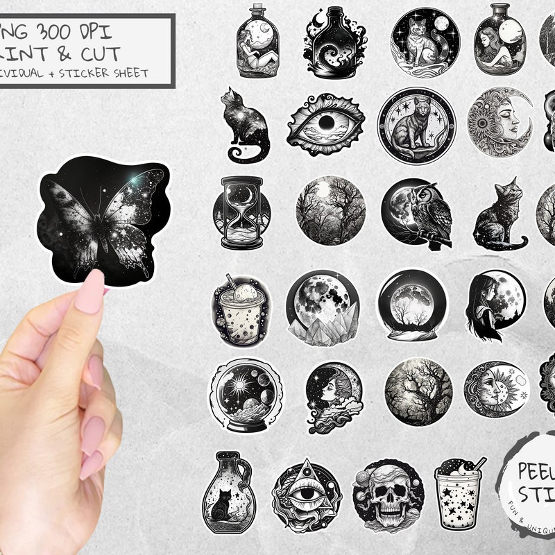 Aesthetic Printable Stickers - Etsy