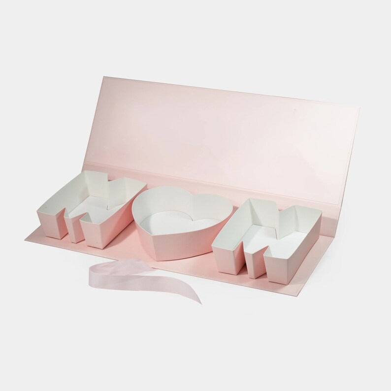 MOM Fillable Letter Gift Box MOM Box - Etsy