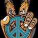 Peace Sign Holding: SVG, PNG, Cricut Pattern - Etsy