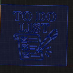 To Do List SVG: Productivity Checklist for Cricut, Planner (digital ...