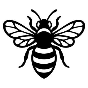 Bee Line Art Digital Download - Svg Png Dxf for Laser, Cricut, and Cnc ...