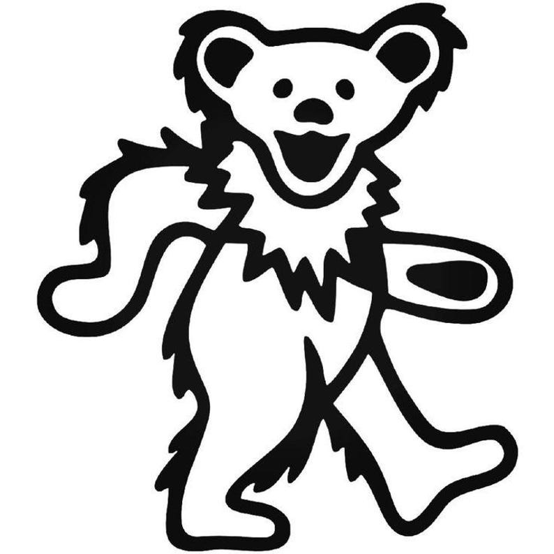 Grateful Dead Inspired - Dancing Bear SVG - Etsy