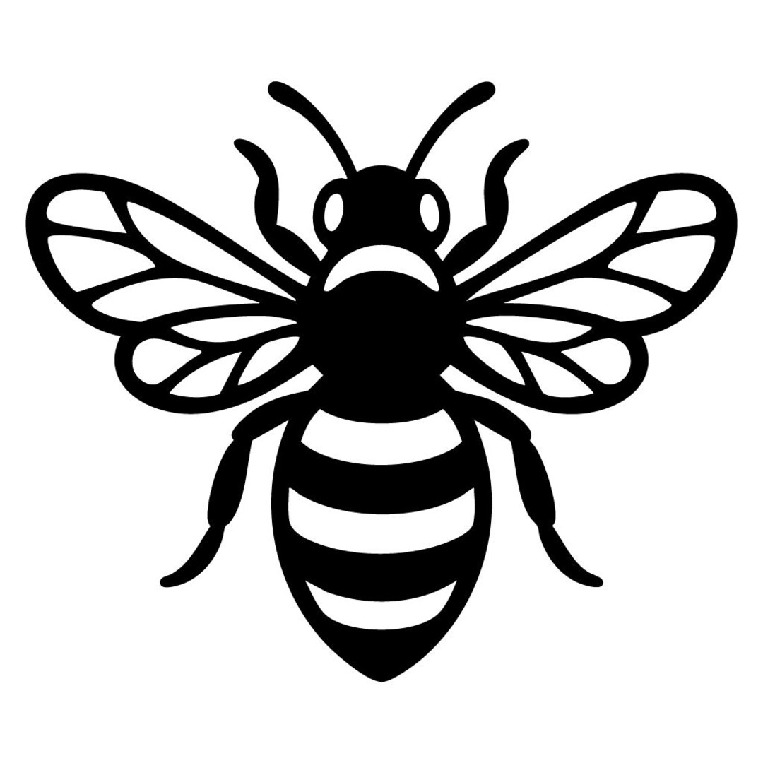Bee Line Art Digital Download - Svg Png Dxf for Laser, Cricut, and Cnc ...