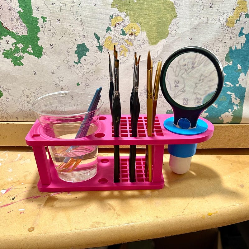 Paintbrush Organizer Cup - Etsy