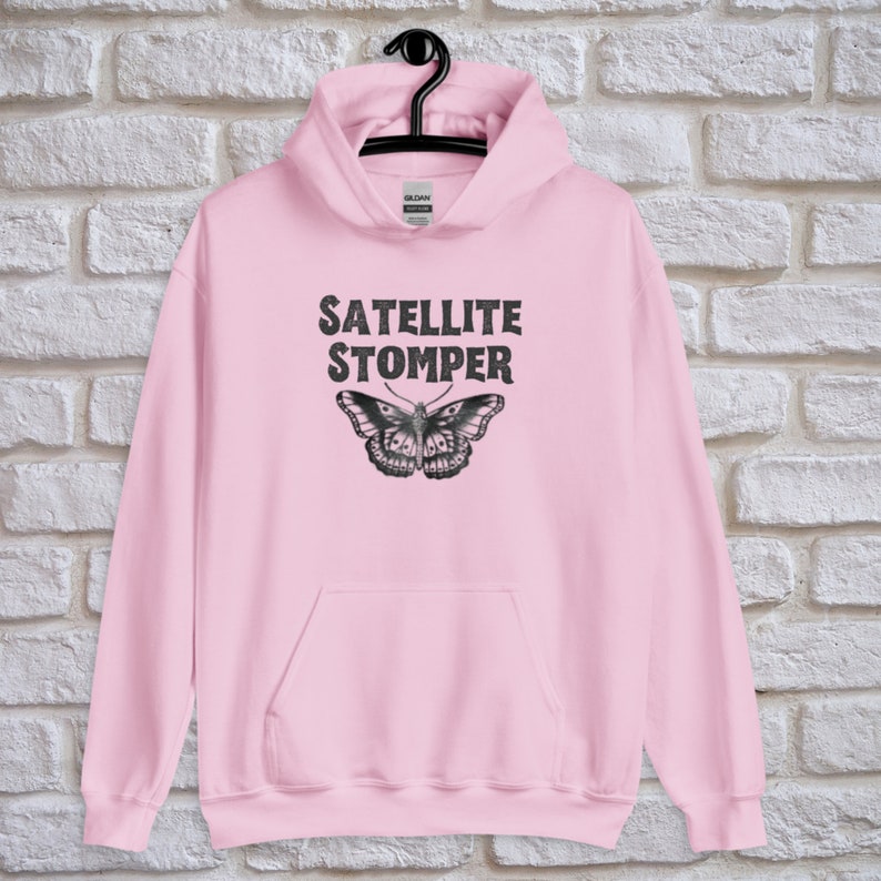Harry Styles Moth/butterfly Tattoo Unisex Hoodie Hoody Satellite ...
