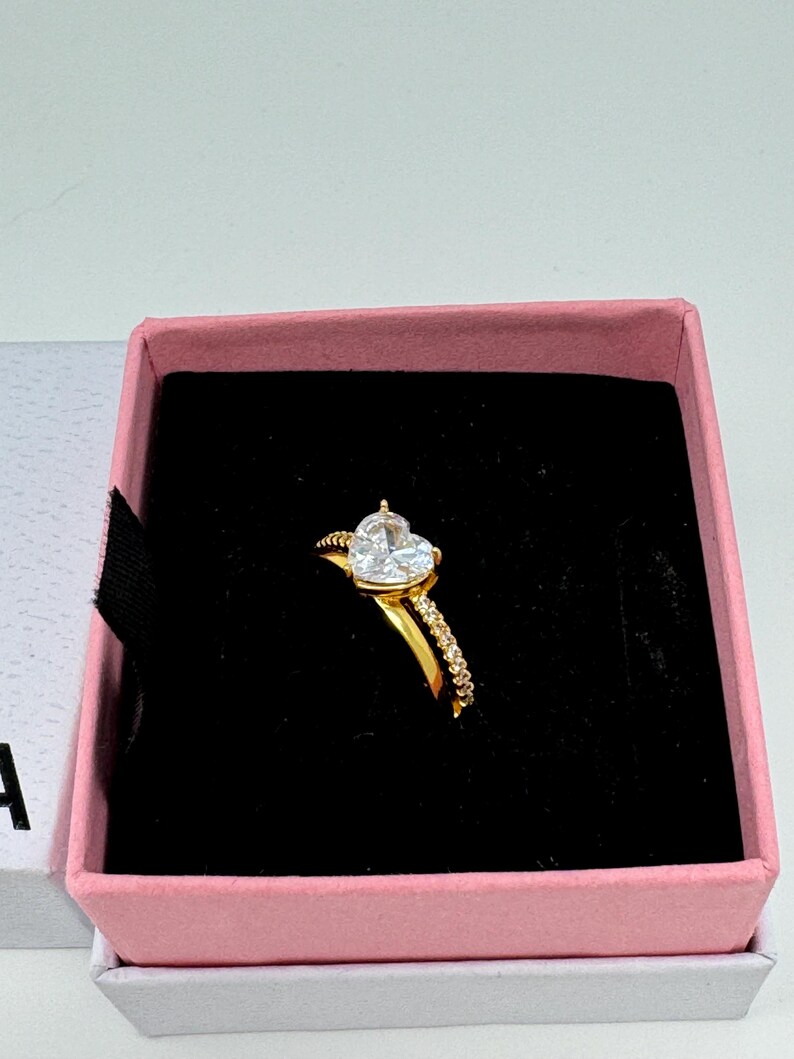 Brand New Pandora Double Band Ring - Etsy