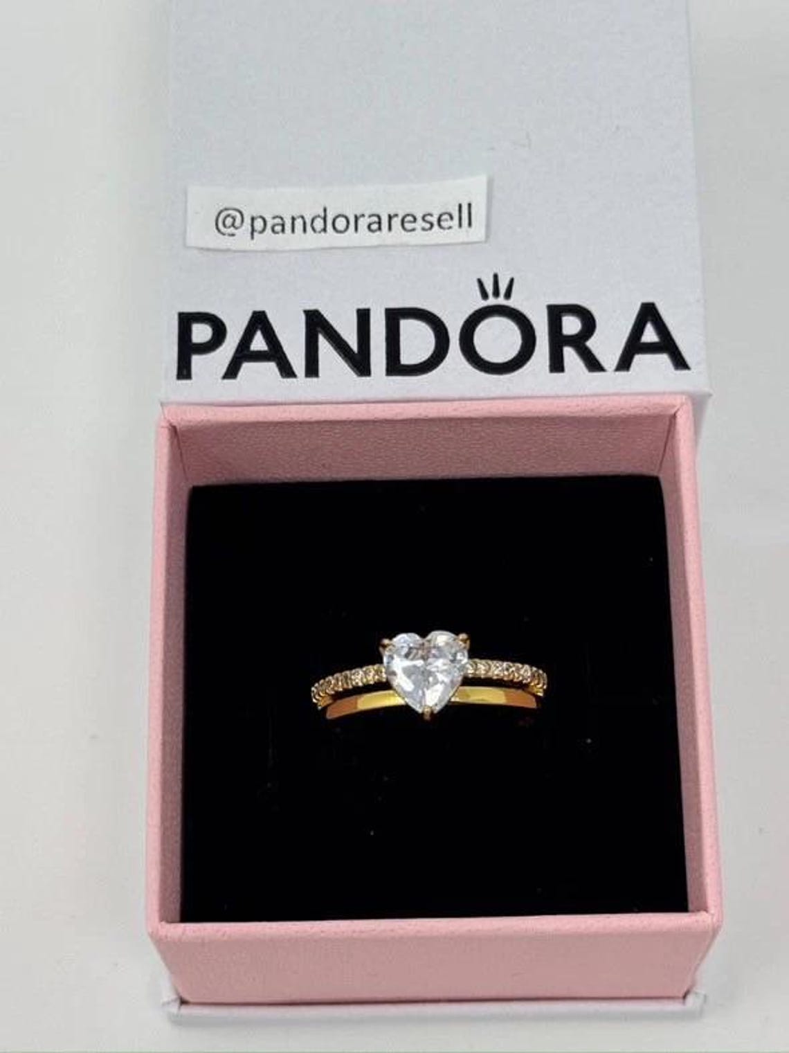 Brand New Pandora Double Band Ring - Etsy