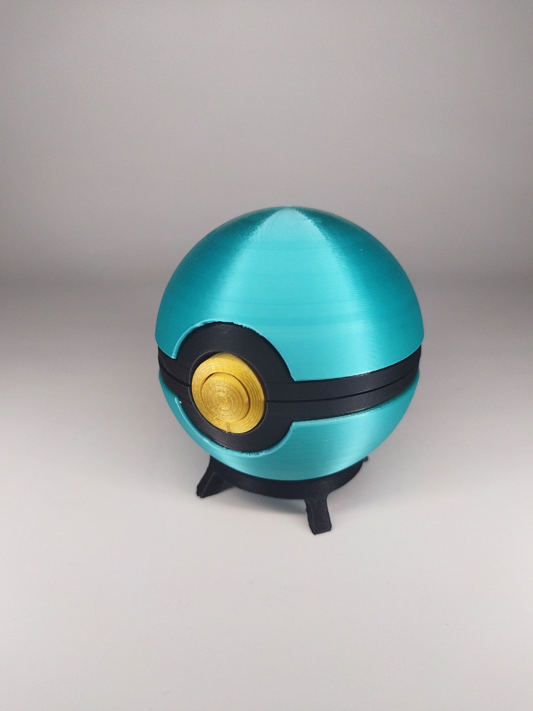 Teal Ball Replica Prop Switch Game Case Holder Spring Loaded 3D Print ...