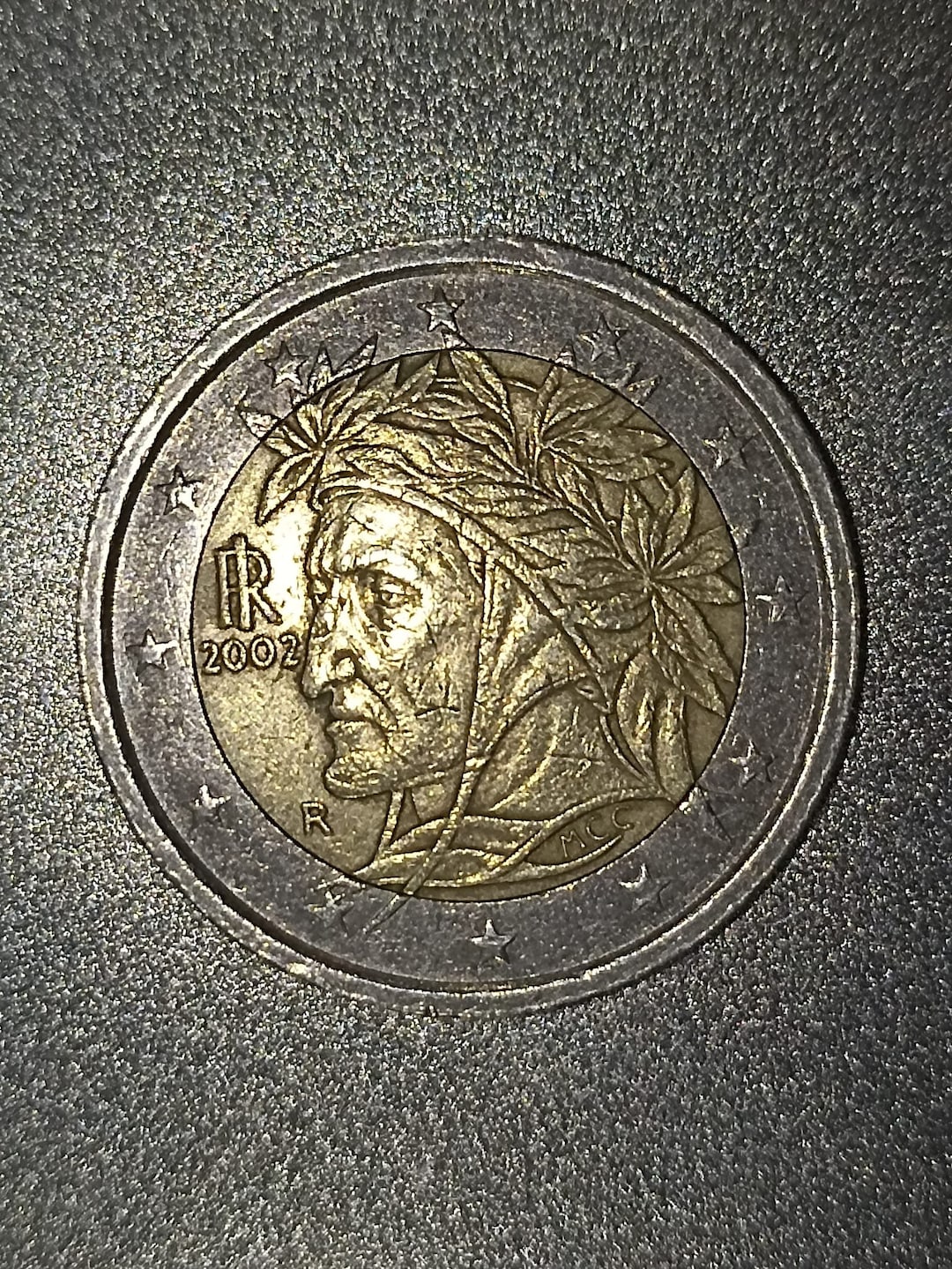 2 Euro Coin Italy 2002 Dante Alighieri - Etsy