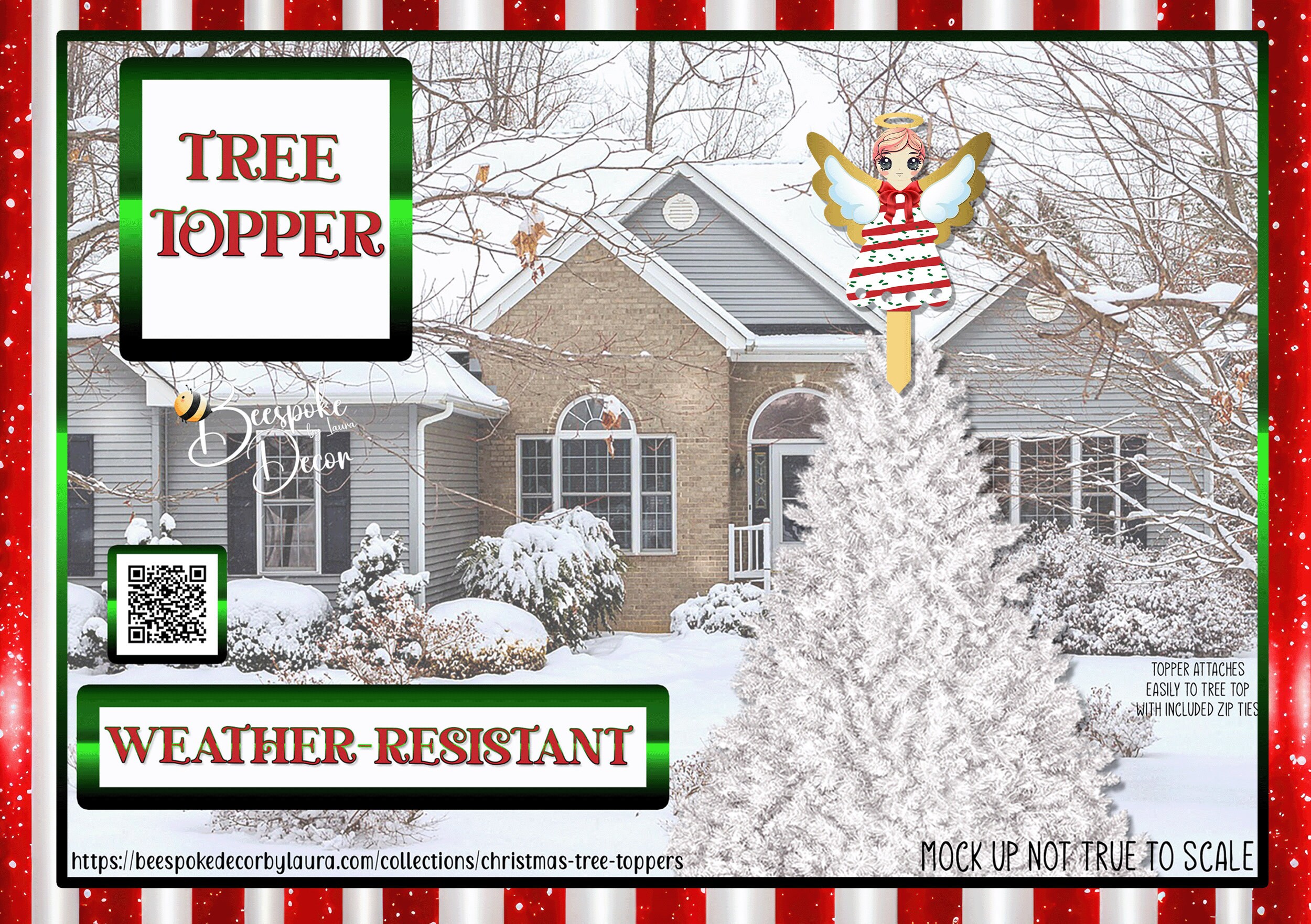 Unique Tree Topper / Snack Cake Tree / Personalized Tree Decor - Etsy