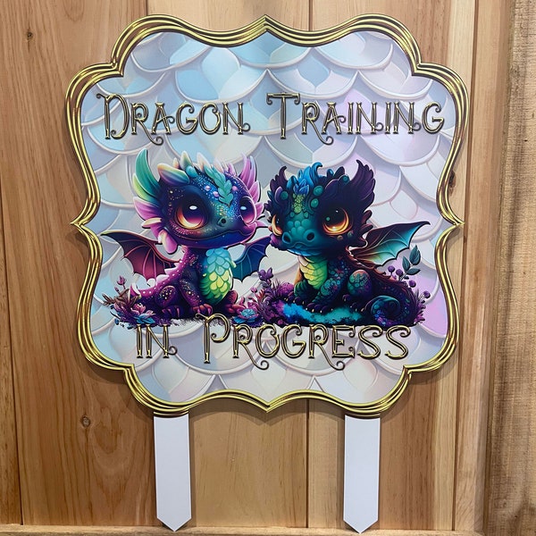 Training in Progress Sign - Etsy