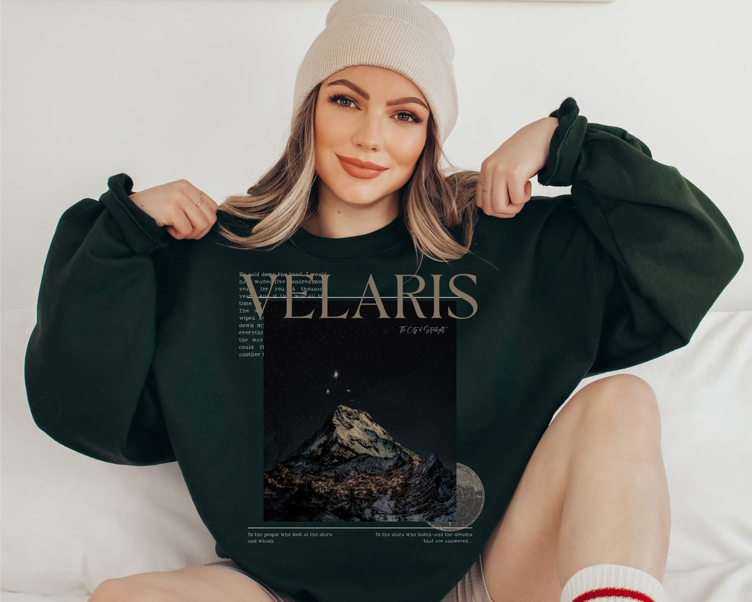 ACOTAR Inspired Valaris Sweatshirt - 'city of Starlight' & 'to the ...