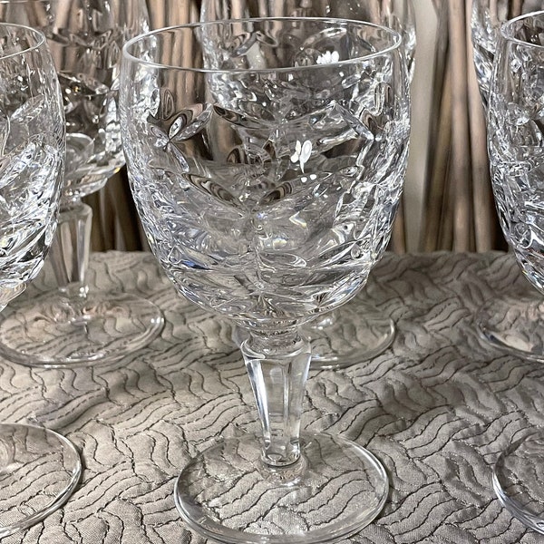 Atlantis Crystal Glasses - Etsy