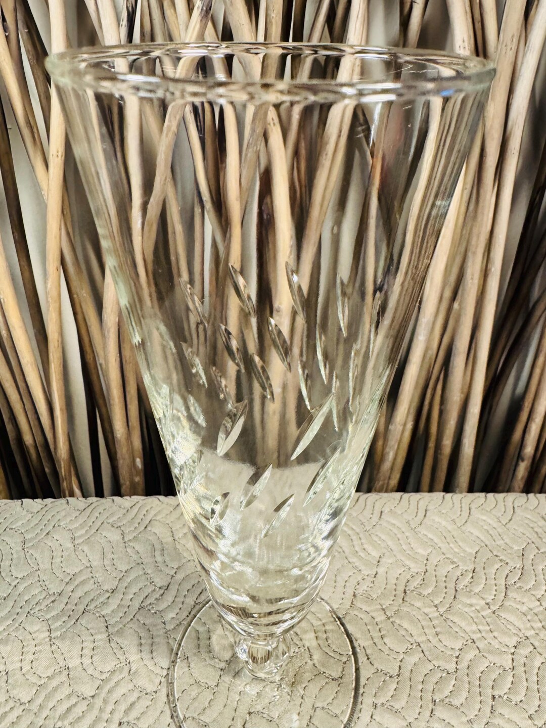 Princess House Heritage Pilsner Glasses, Set of Five. Known for Its ...