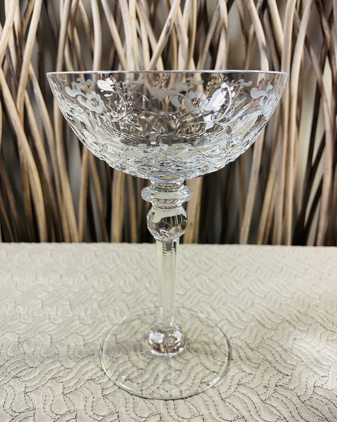 Gallia by ROGASKA Crystal Champagne/sherbert Glass. in Excellent ...